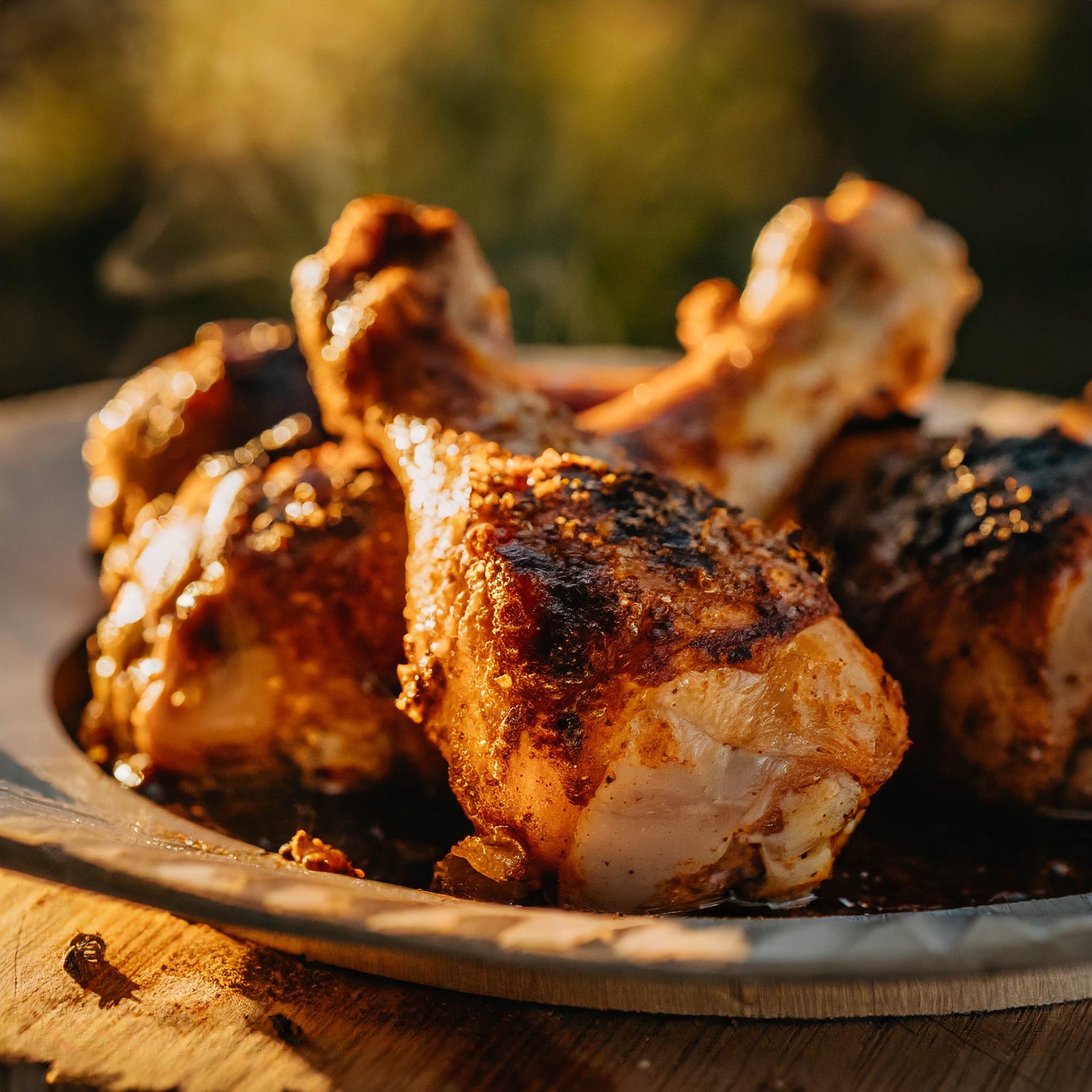 Recette de Pilons de poulet bbq