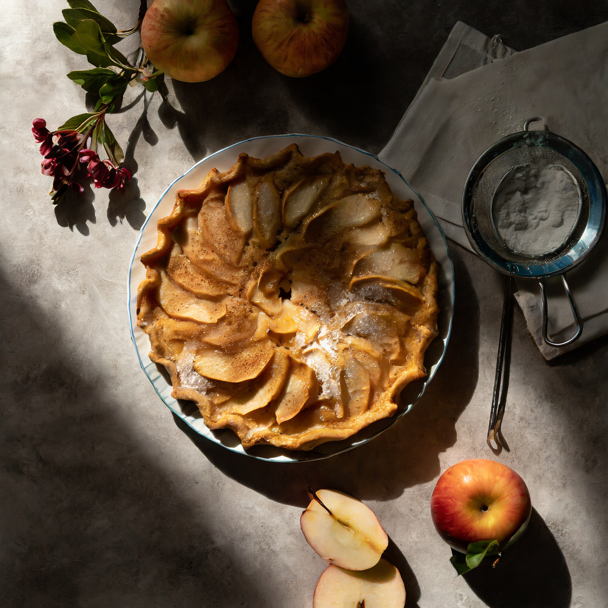 Recette de Méga-giga tarte aux pommes