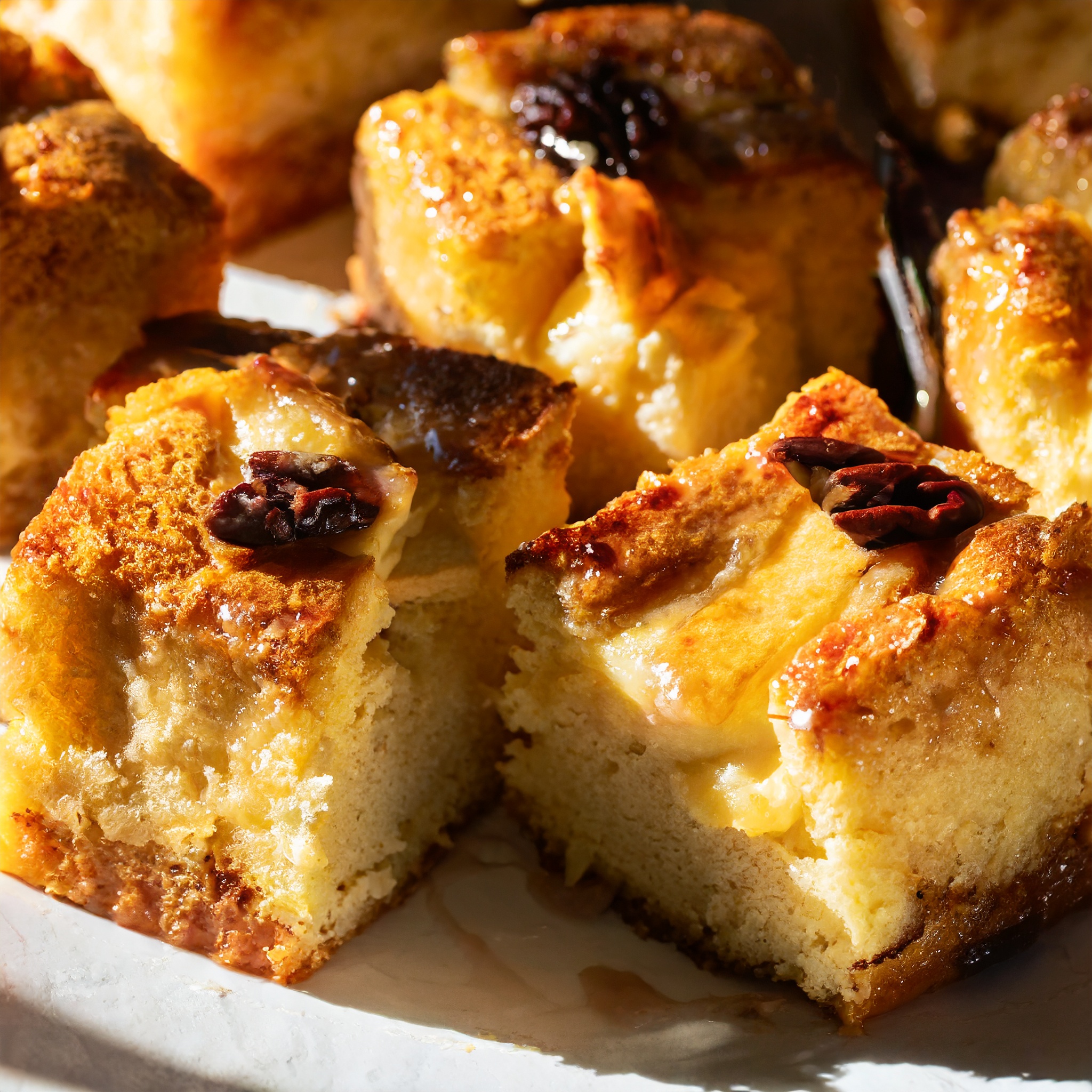 Recette de Bouchées de pouding au pain à l'érable