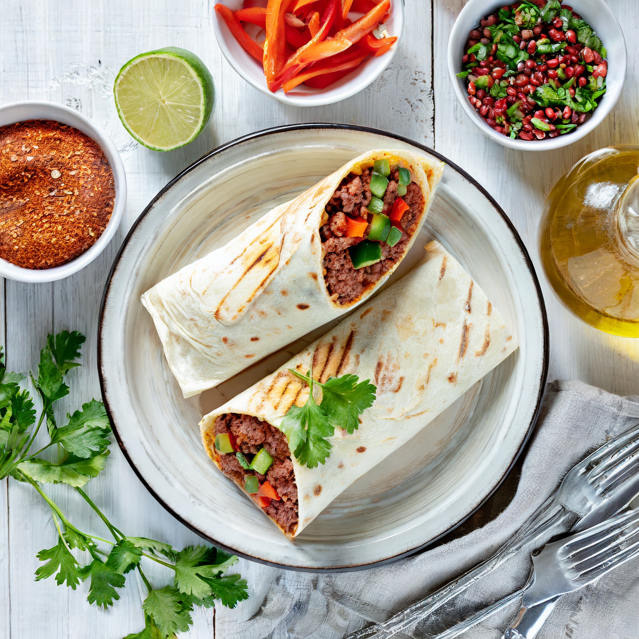 Recette de Burritos au congélo