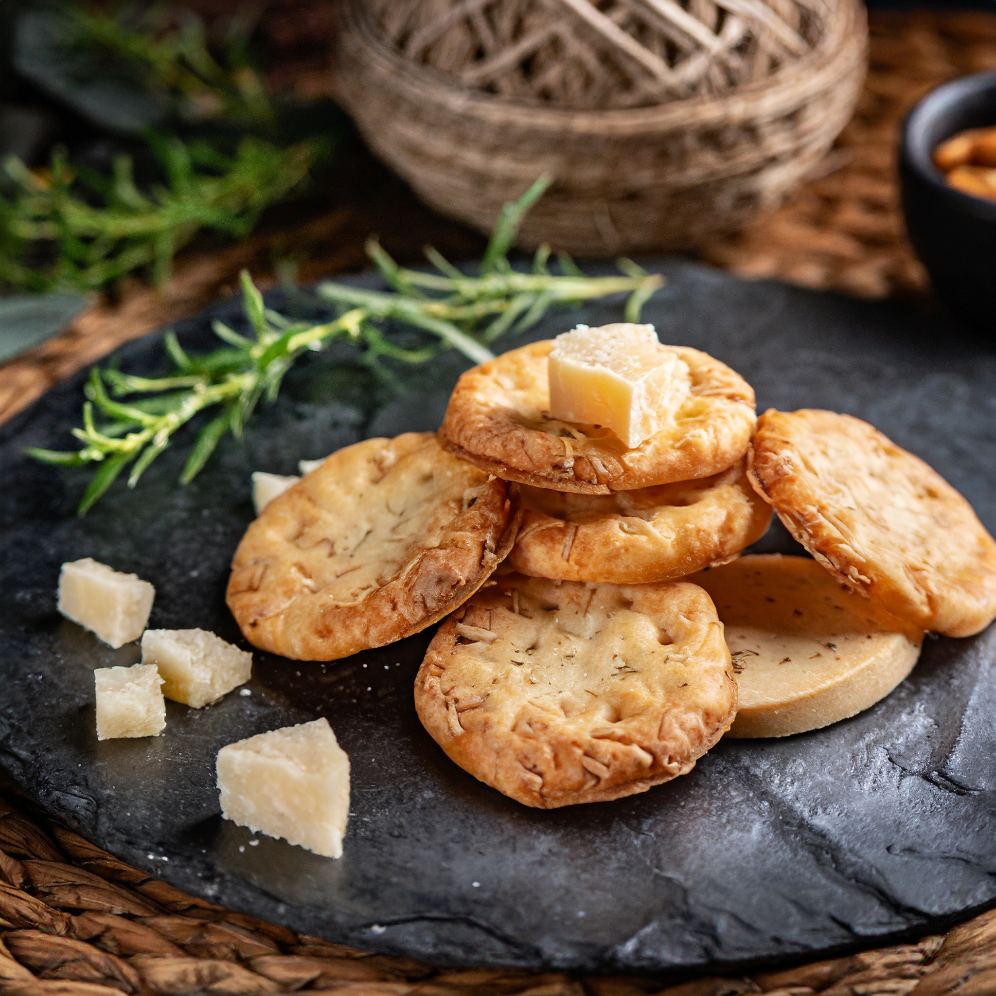 Recette de Craquelins au parmesan