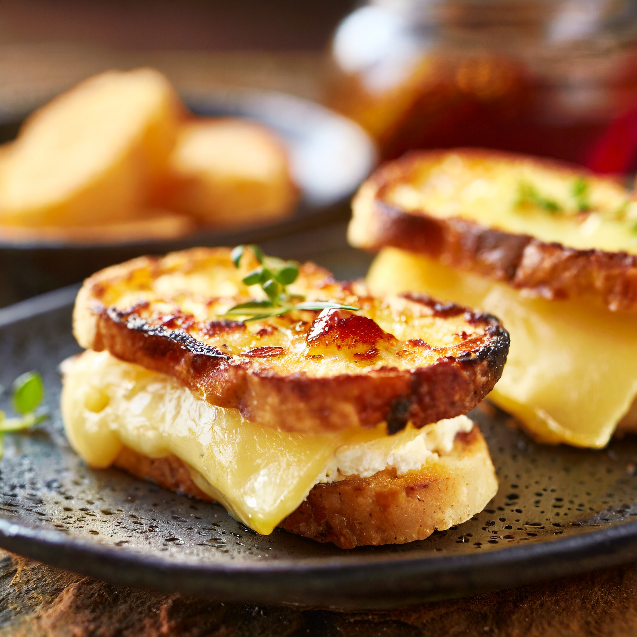 Recette de Mini-grilled cheese