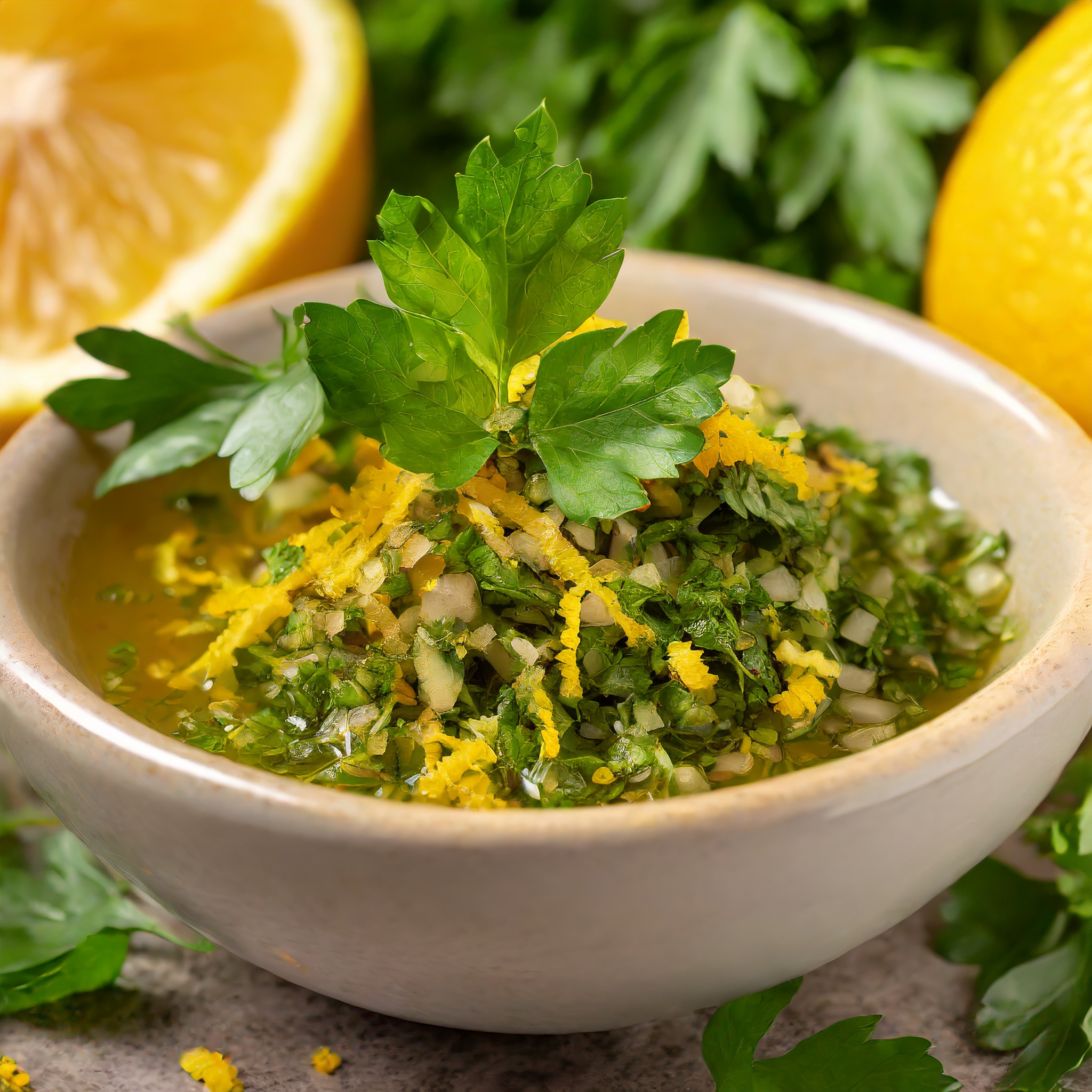 Recette de Gremolata à l'orange