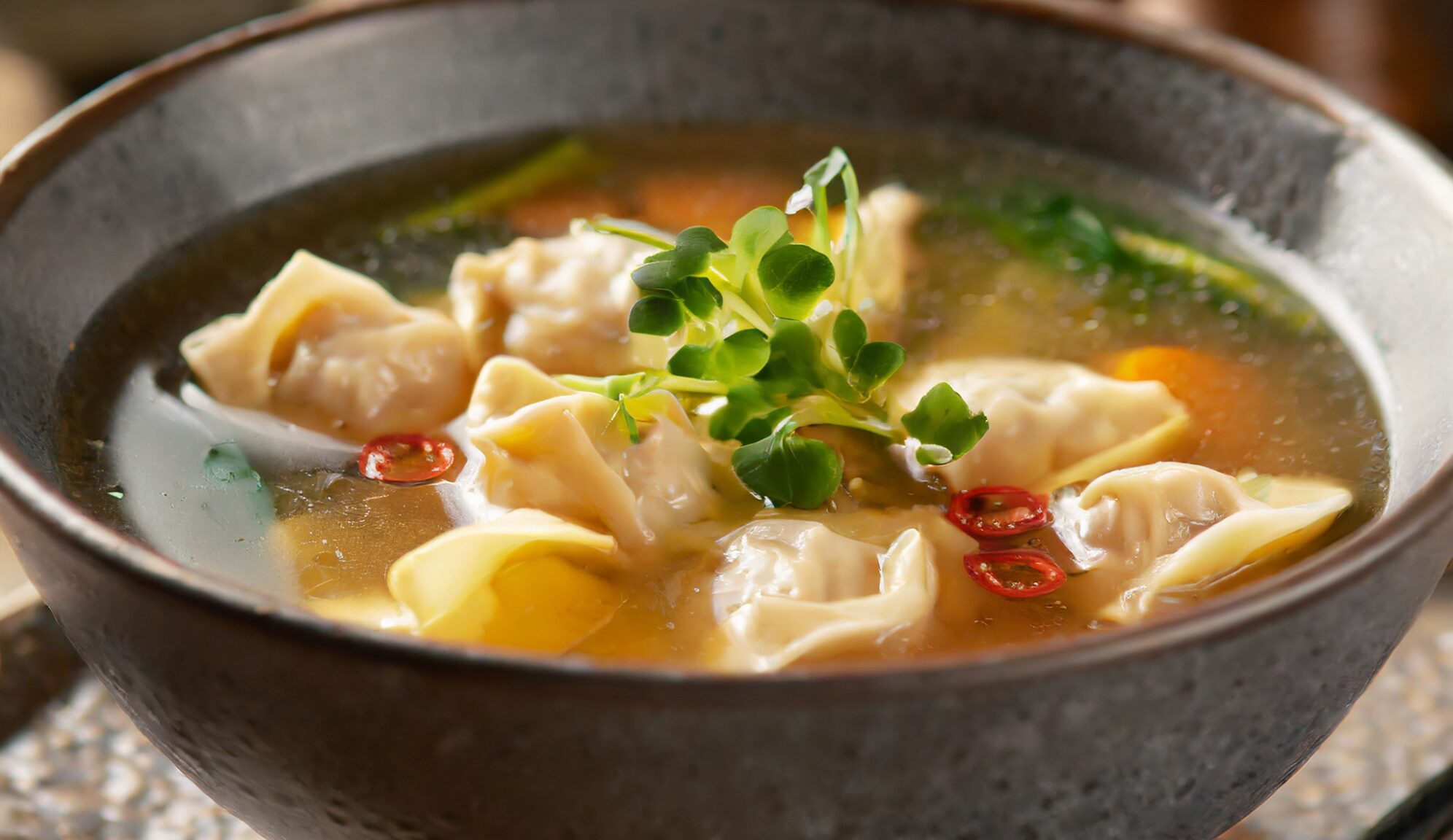 Recettes de soupe Won Ton