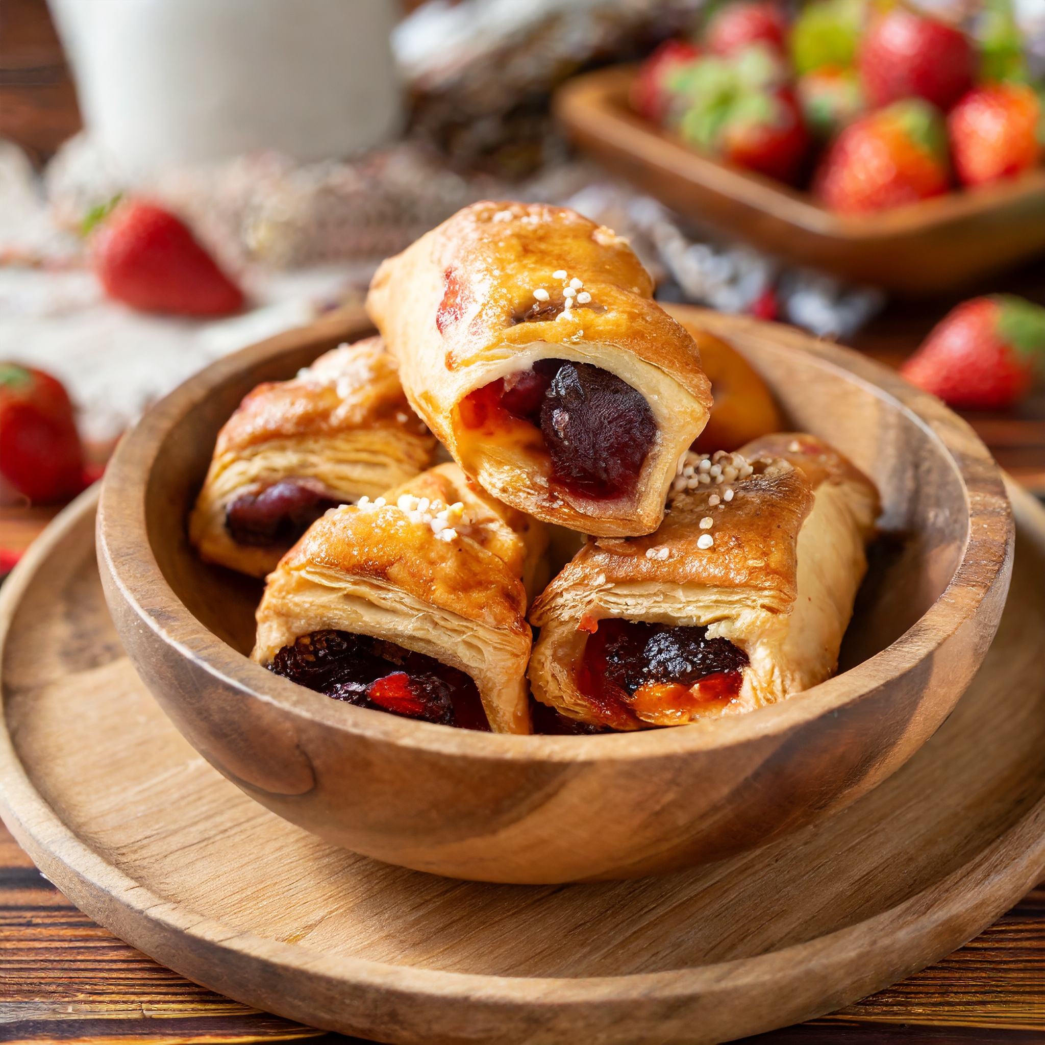 Recette de Chaussons à la confiture de fruits Air Fryer