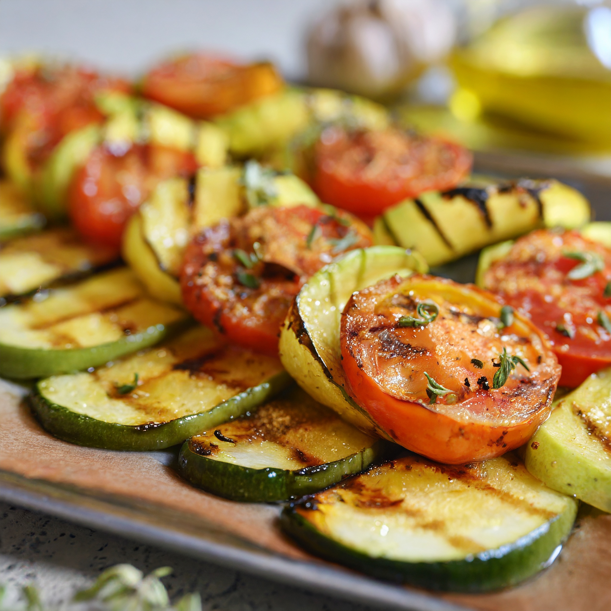 Recette de Tian courgettes et tomates