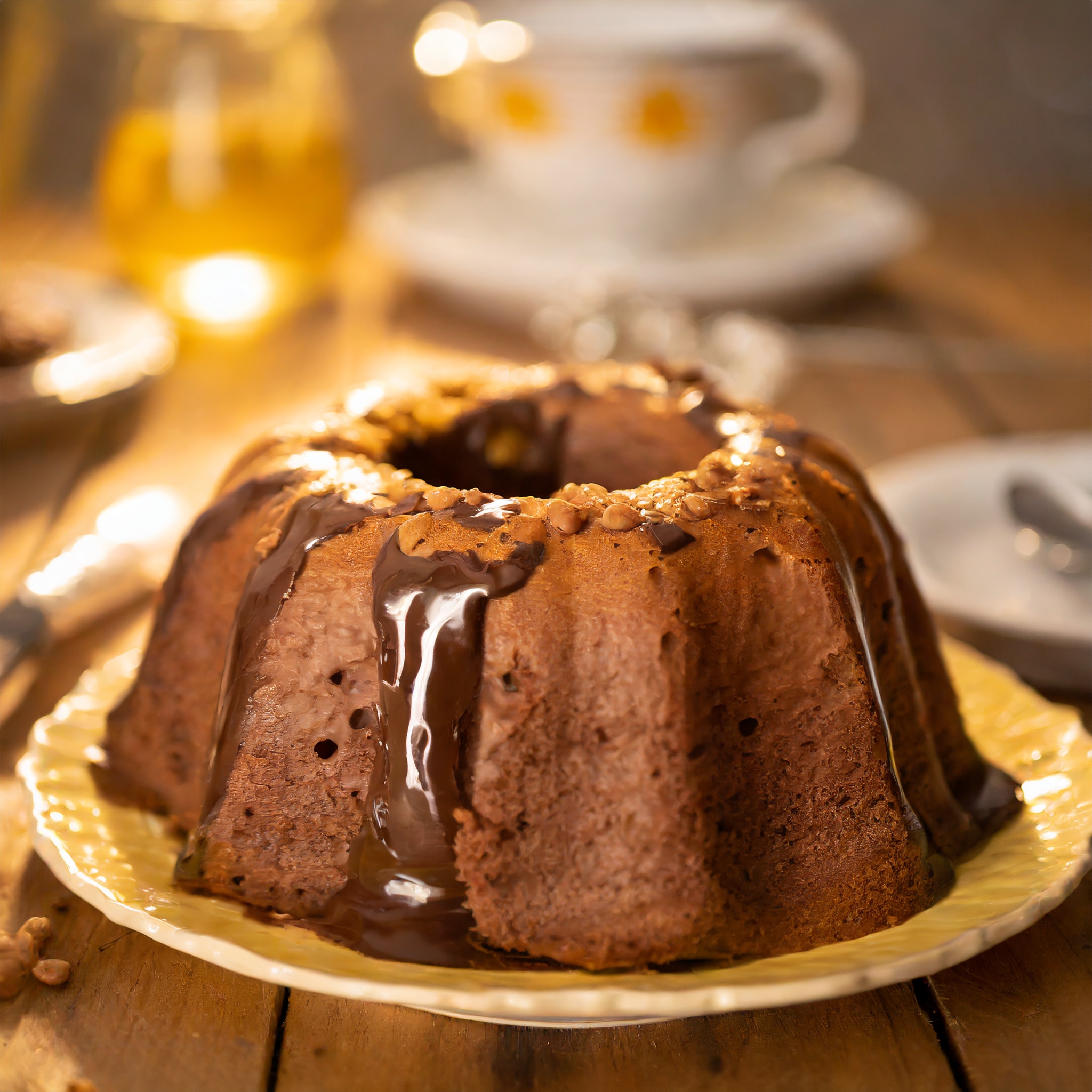 Recette de Gâteau de fête au chocolat