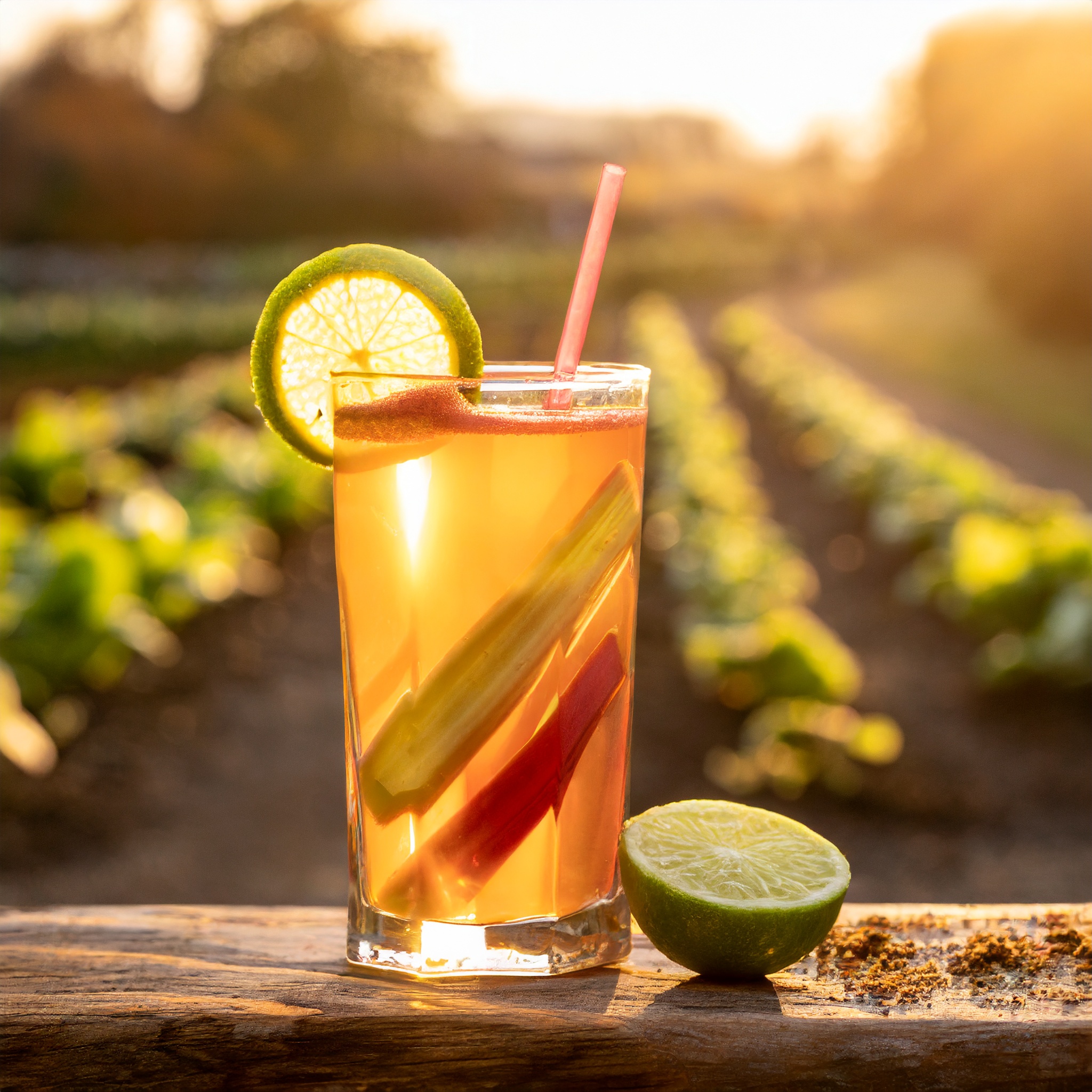 Recette de Limonade à la rhubarbe