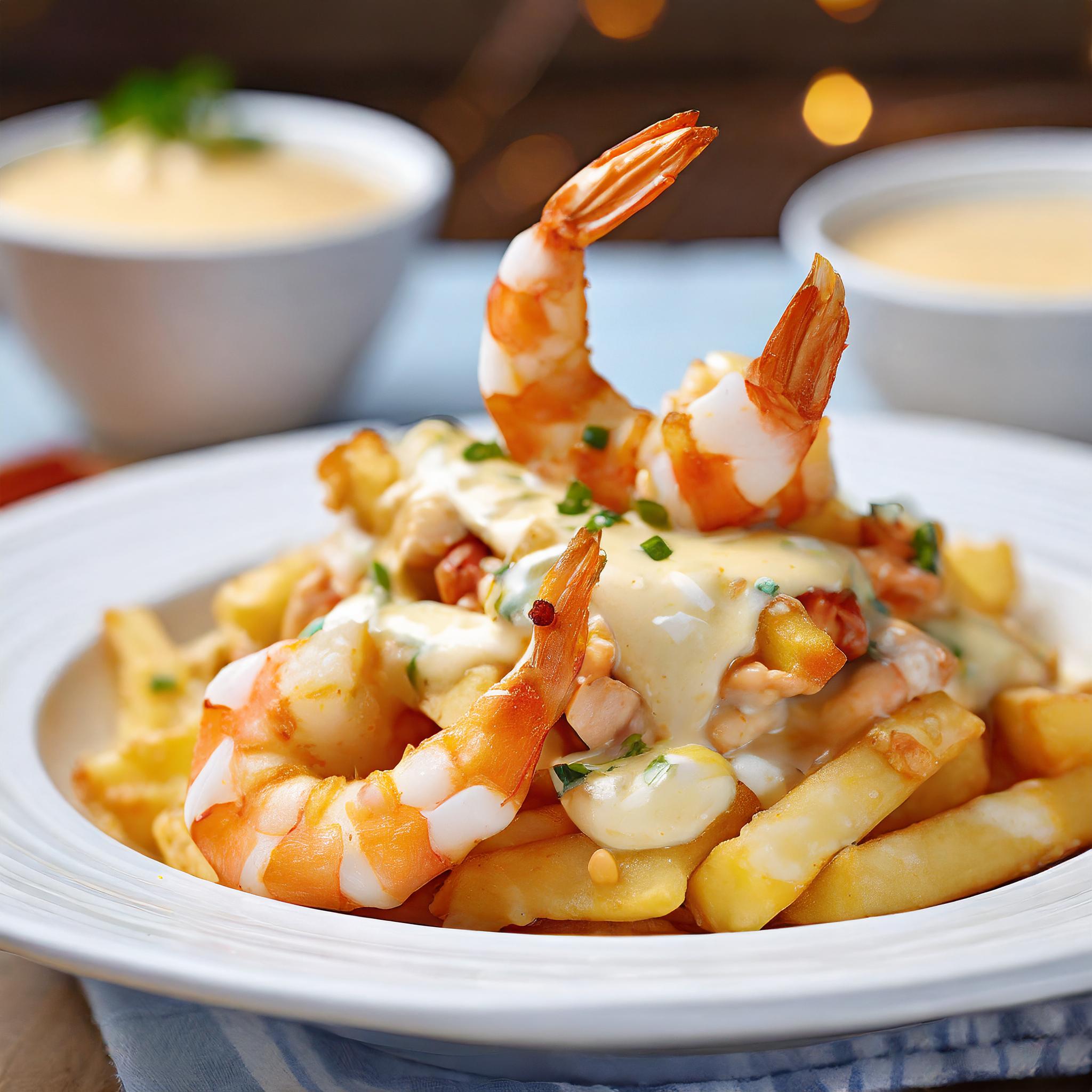 Recette de Poutine aux fruits de mer