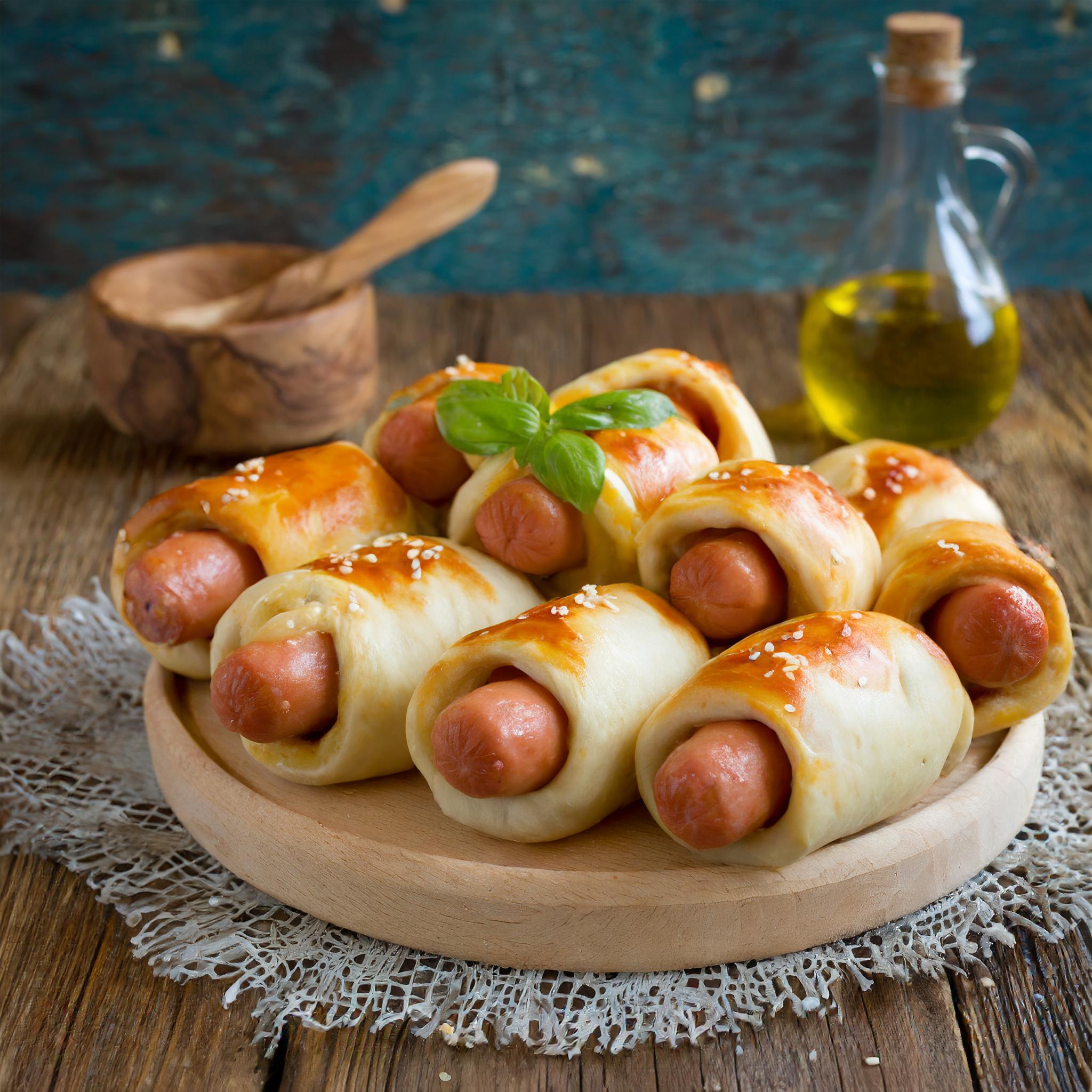 Recette de Saucisses en pâte